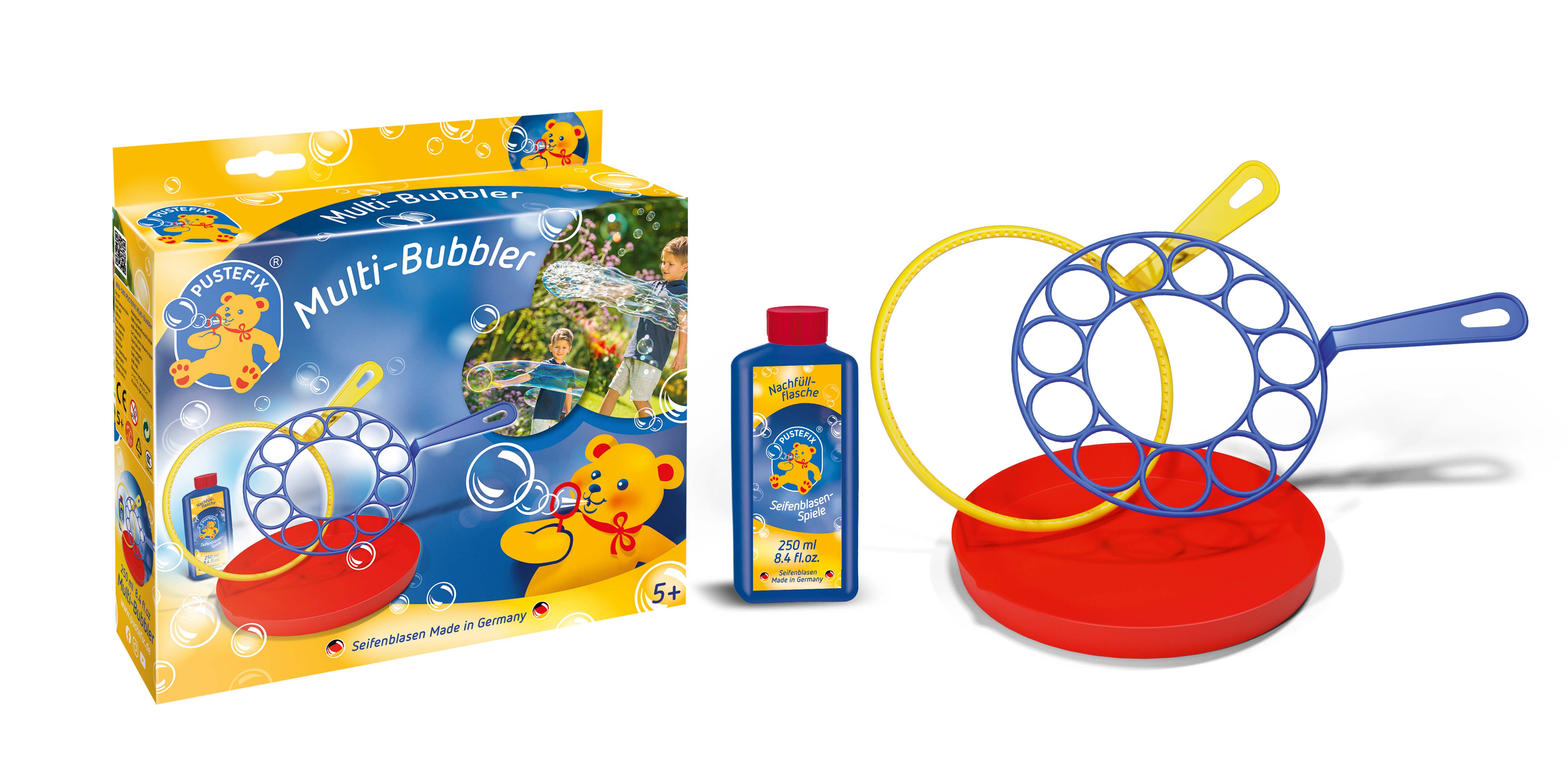 NEW TOYS | PUSTEFIX MULTI-BUBBLE TWIN SET | 505310